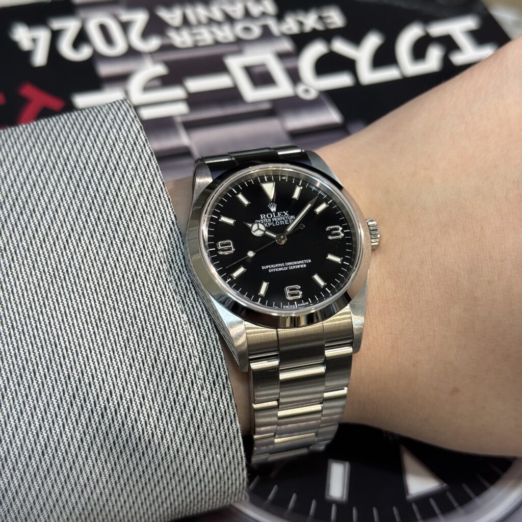 100万円を下回る手に取りやすいお値段 Ref.114270 | ロレックス専門店クォーク横浜店お買い得情報